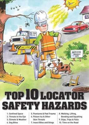 Utility Locators Top 10 Hazards | Locator Safety Awareness Week 2014