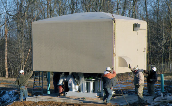 Fiberglass Building Enclosures