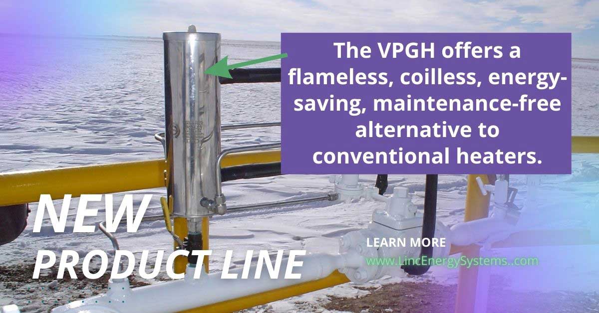 Universal Vortex Pilot Gas Heater Prevents Freeze with No Energy Use