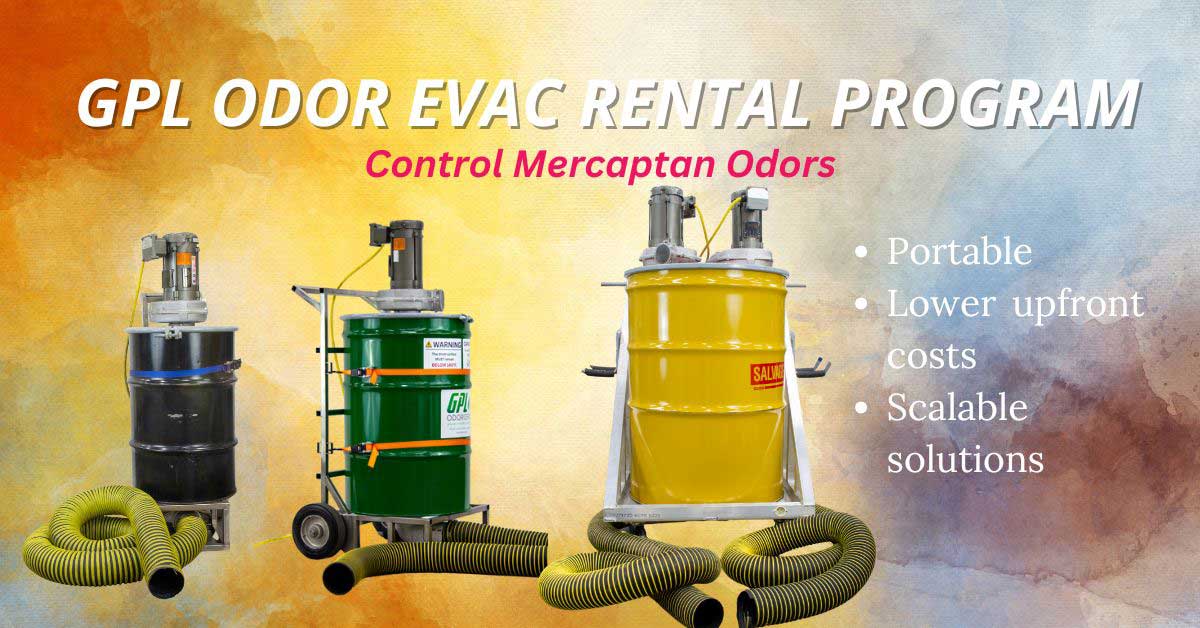 Mercaptan Odor Control Solutions: Rent GPL Odor eVac Systems - Linc ...